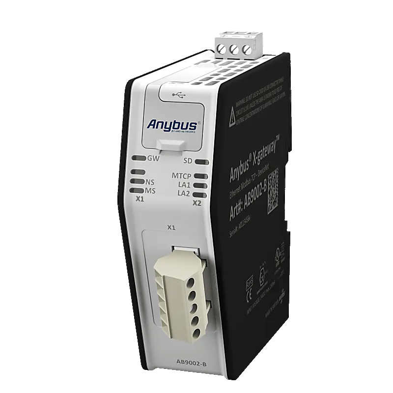 Anybus X-gateway - Modbus TCP Client - DeviceNet Adapter - AB9002-B