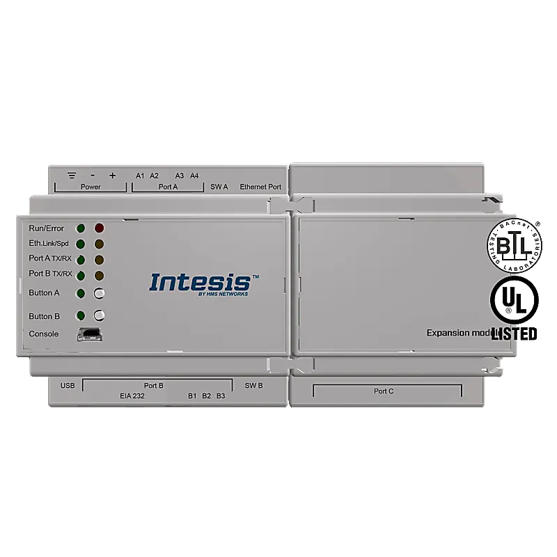 PROFINET - BACnet/IP & MS/TP Server Gateway - Inbacprt1k20000